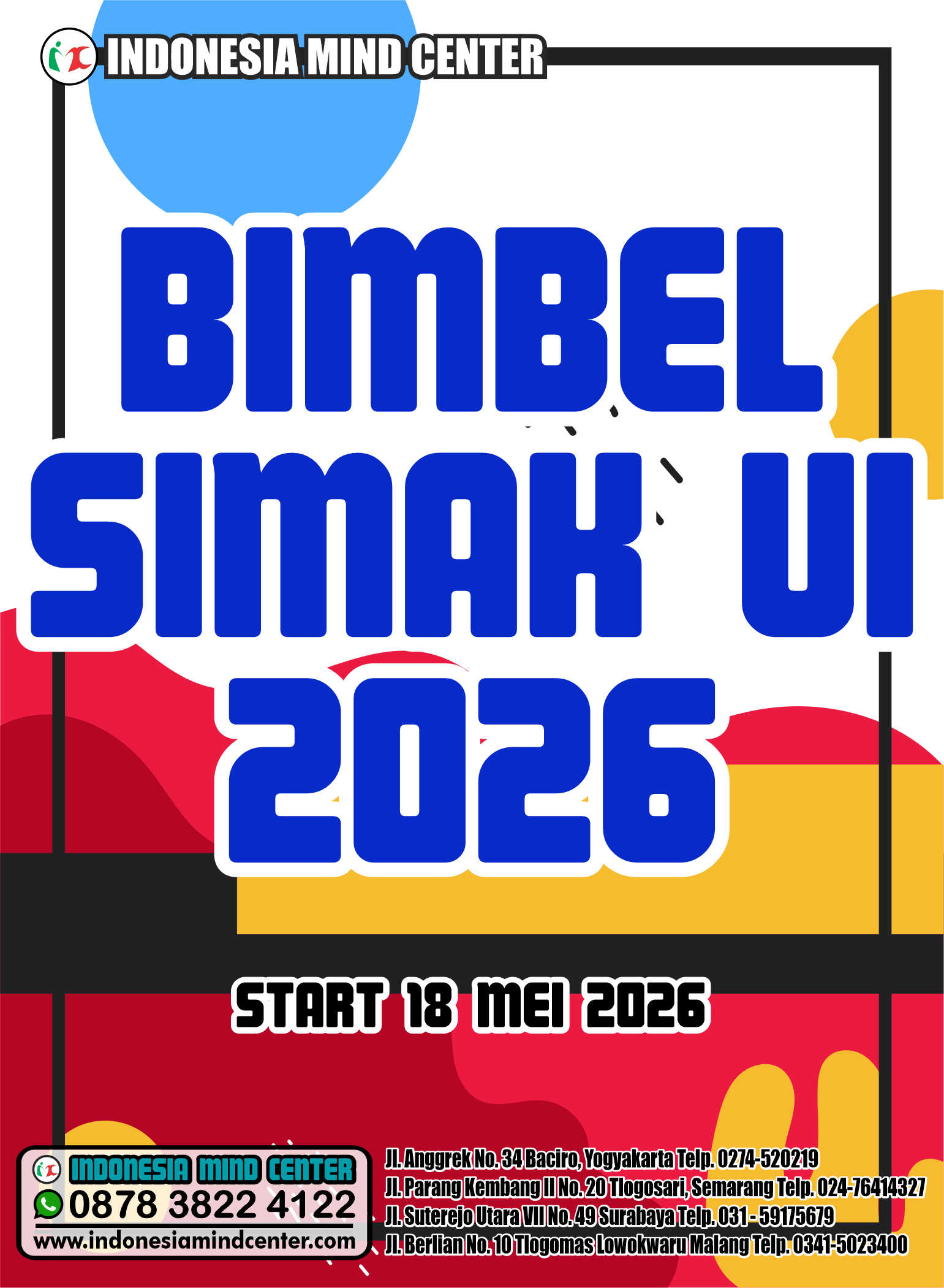 BIMBEL SIMAK UI - Indonesia Mind Center